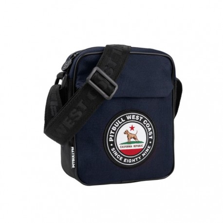 Pitbull West Coast taštička přes rameno Circal Dog modro/černá